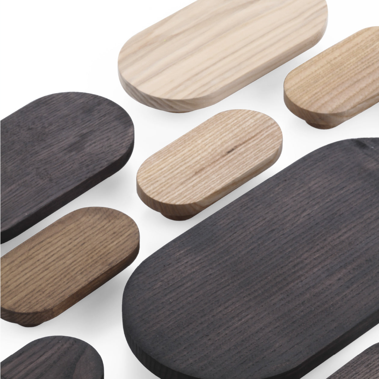 Barfold Oval Timber Handles | As seen at Design Show 2023 – Touch Handles