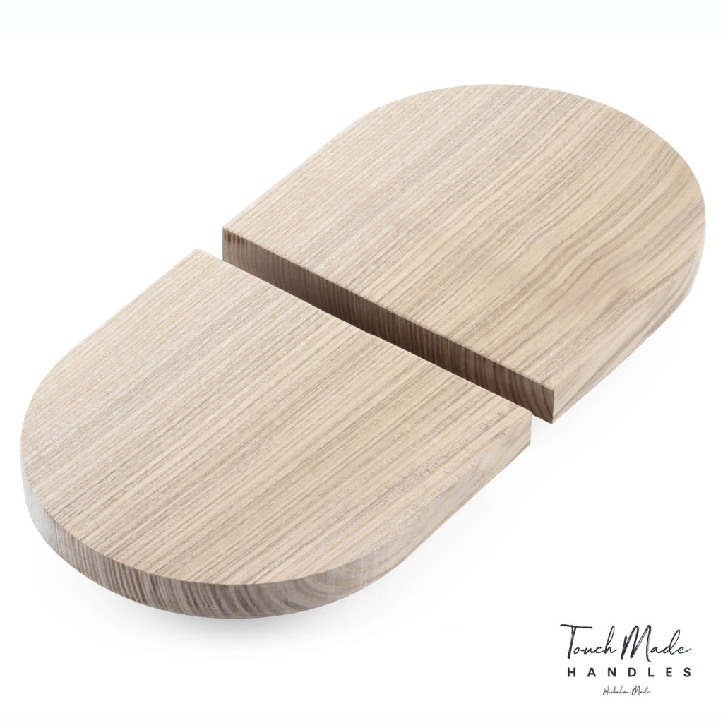 Barfold Oval Timber Handles | As seen at Design Show 2023 – Touch Handles