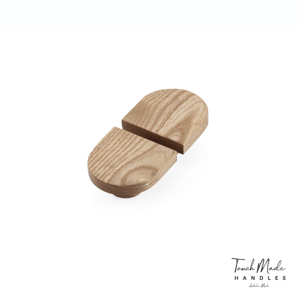 Barfold Oval Timber Handles | As seen at Design Show 2023 – Touch Handles