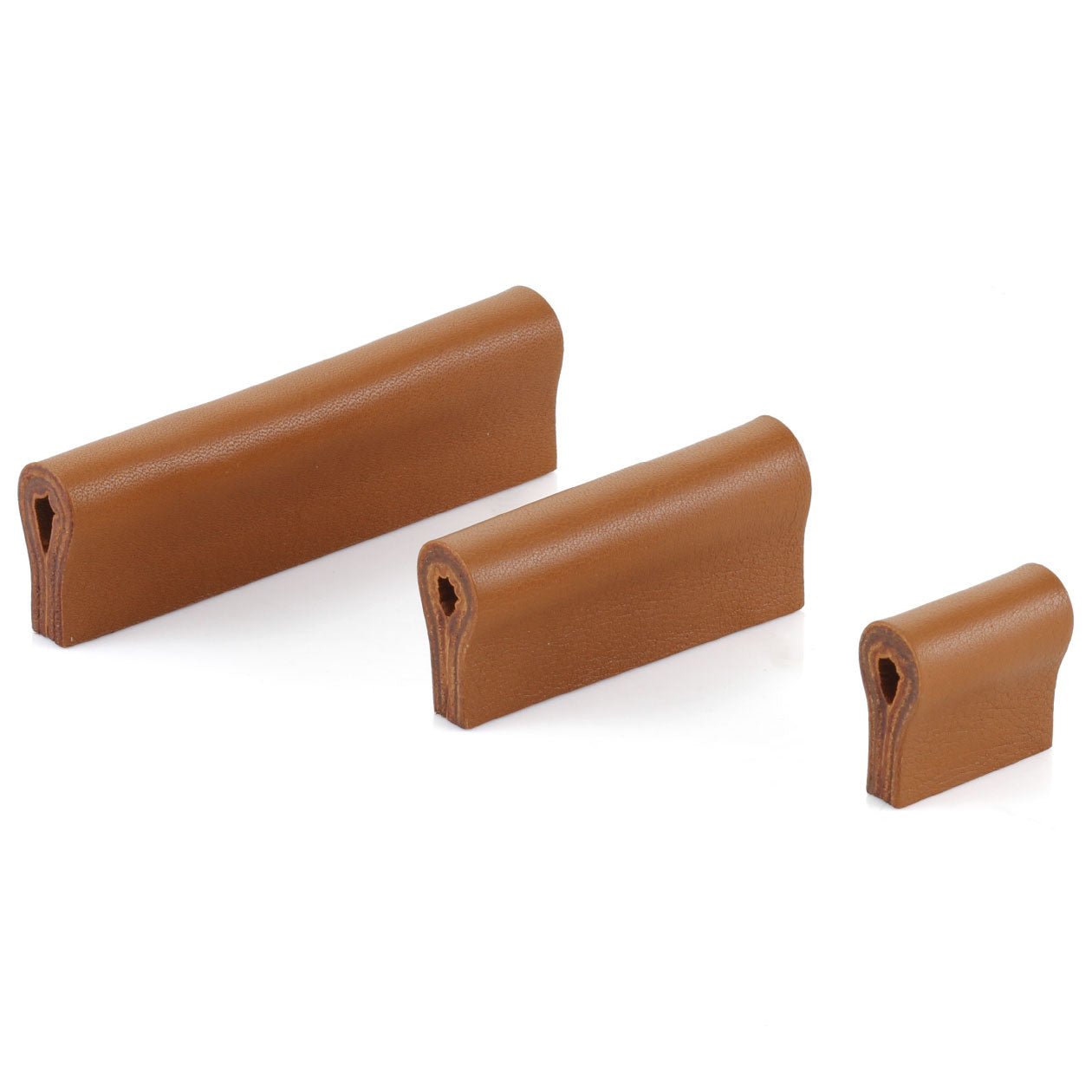 Premium Milano Mini Leather Pull Handle - Touch Handles